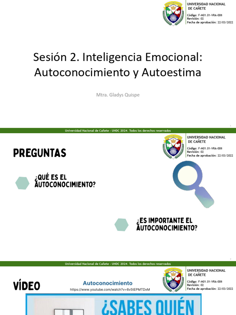 Autoconocimiento y Autoestima en 2024 | PDF | Autoestima | Autoconcepto
