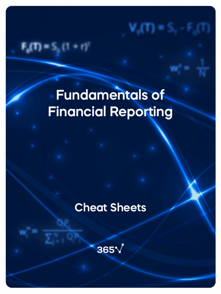 07 - Fundamentals of Financial Reporting - 1 | PDF | Free Cash Flow ...