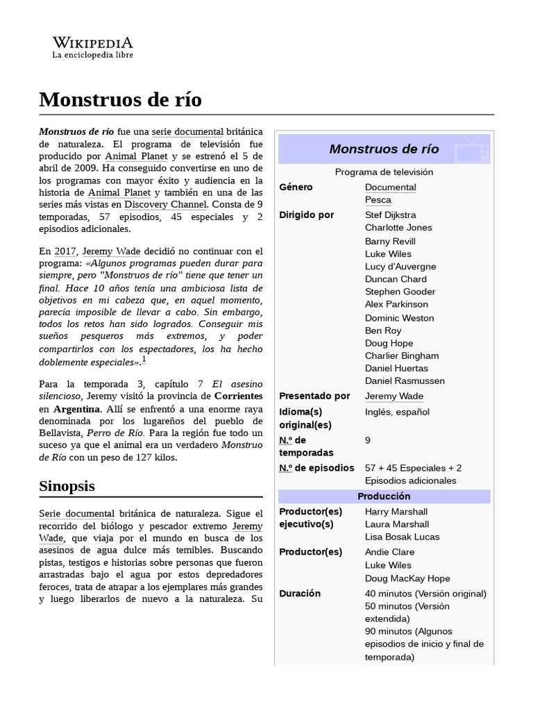 Monstruos de Río | PDF | Películas de terror