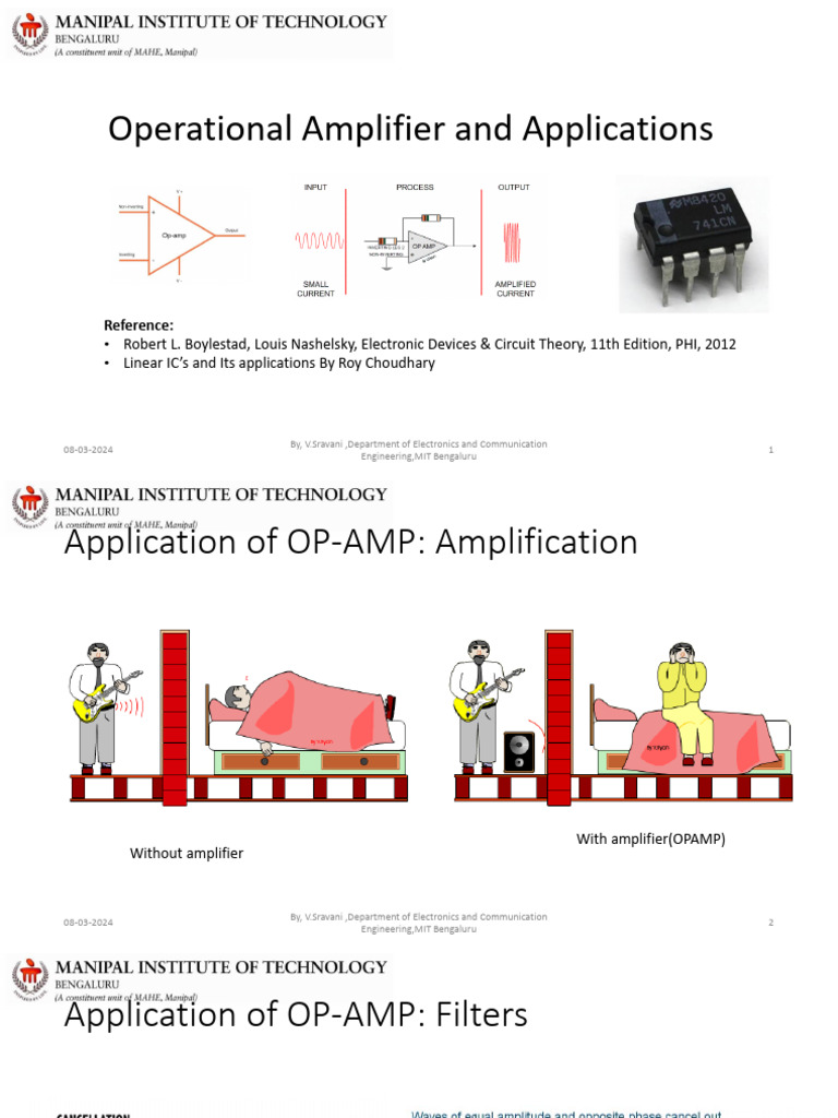 ece 1071 OP AMP | PDF | Operational Amplifier | Amplifier