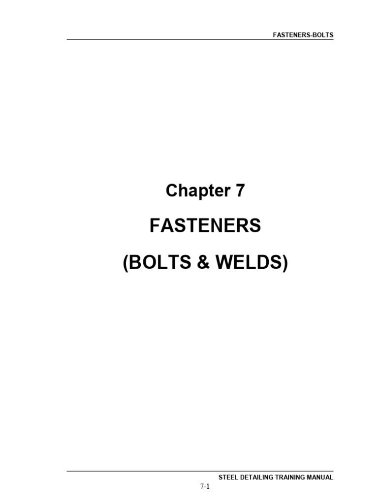 Bolts Fastener | PDF | Screw | Nut (Hardware)