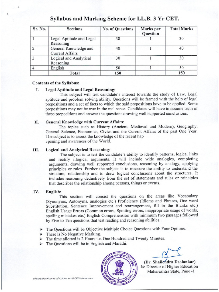 Syllabus 2024-1 | PDF