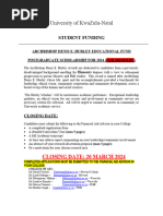 SRC Trust Fund - Application Form | PDF