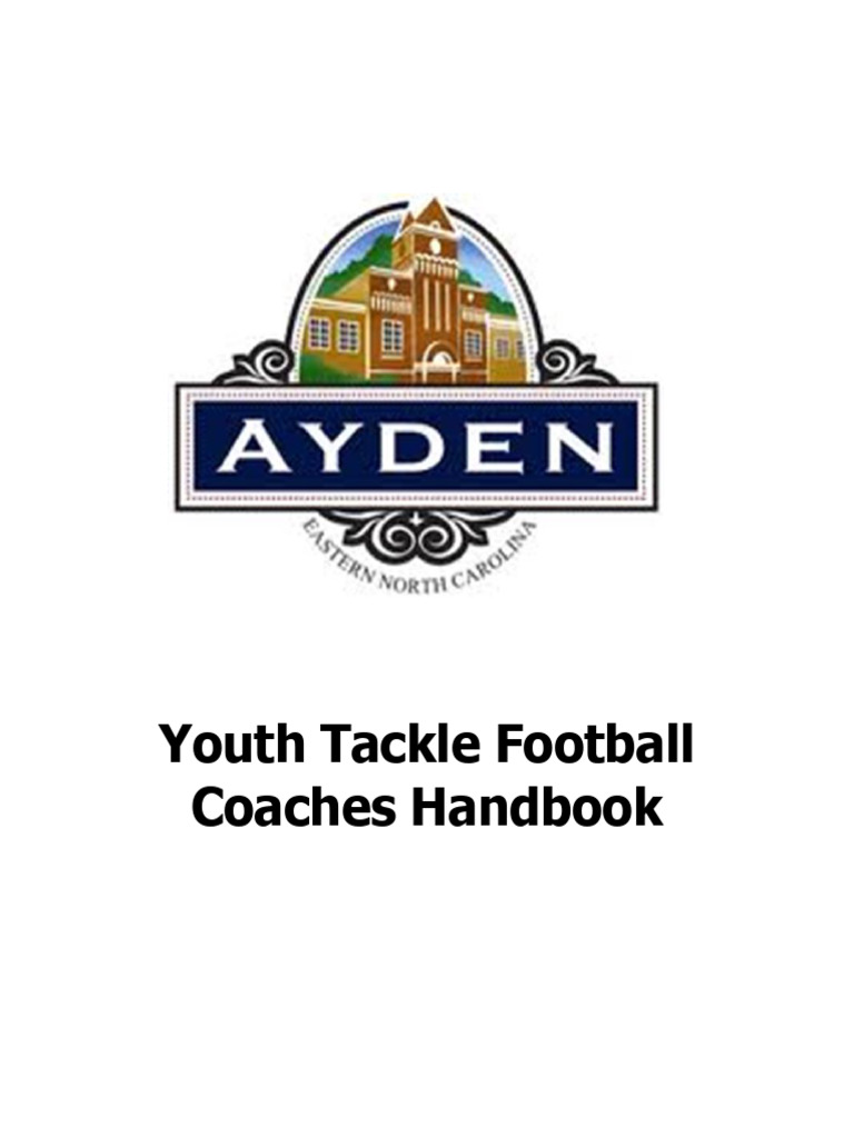 Tackle Football Coaches Handbook | PDF | Lifestyle