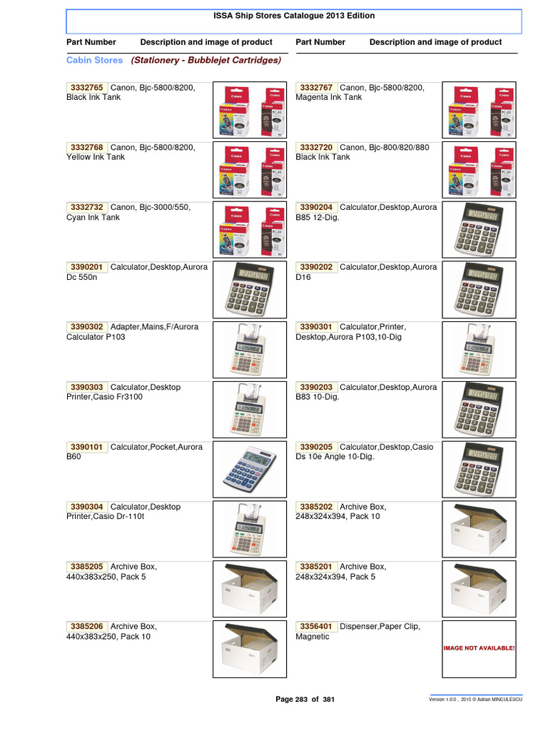 ISSA Ship Stores 2013 Catalogue | PDF | Computer Hardware ...