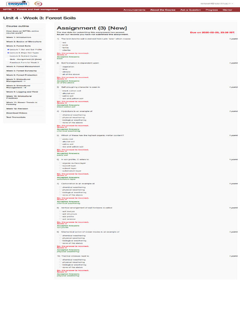 Noc20 bt01 Assigment 4 | PDF