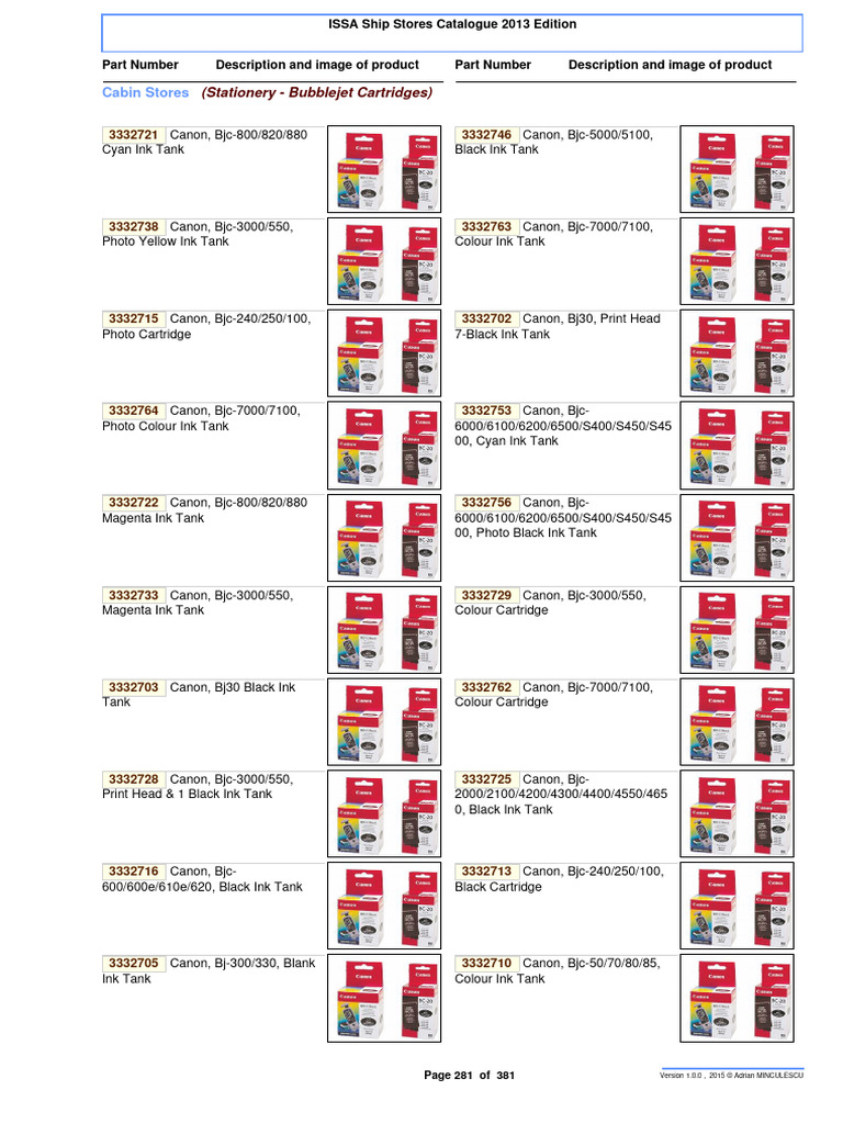 ISSA2013Ed CabinStores v100 Часть141 | PDF | Equipment | Visual Perception