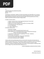 OEM Authorization Letter Template | PDF | Career & Growth | Computers