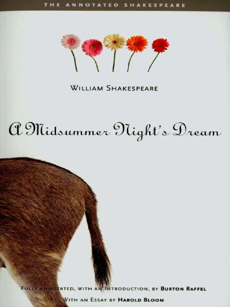William Shakespeare, Burton Raffel - A Midsummer Night's Dream (The Annotated Shakespeare) (2005 ...