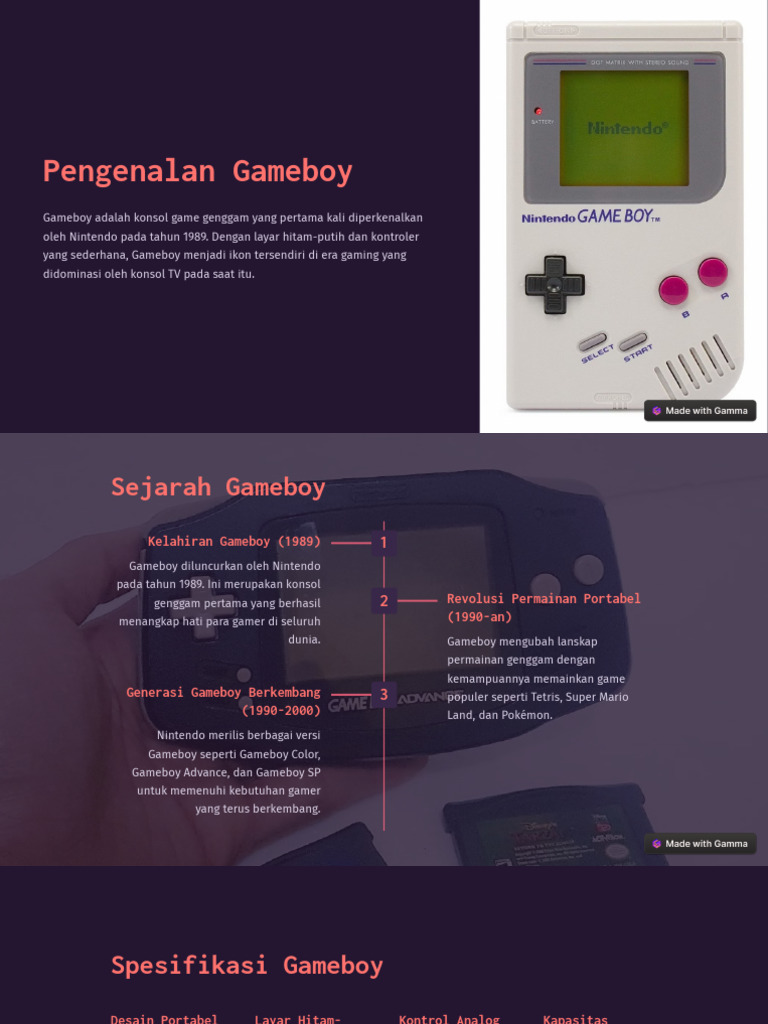 Pengenalan-Gameboy KSI-1 | PDF | Olahraga & Rekreasi