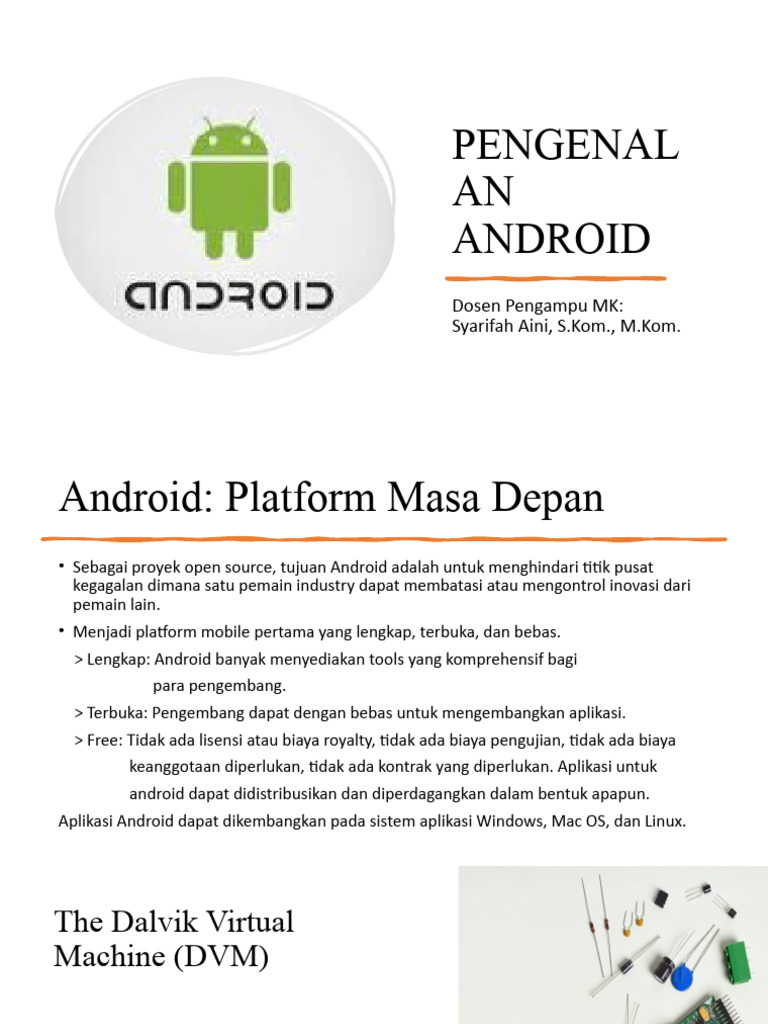 Pertemuan 2 - Pengenalan Android | PDF