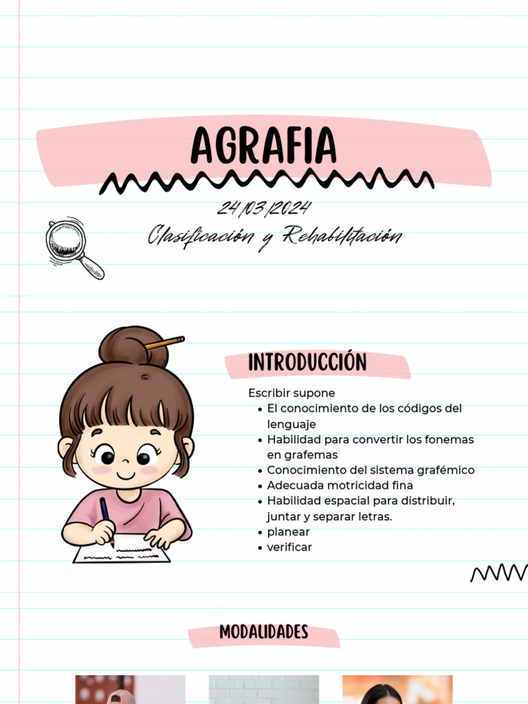 Agrafia | Descargar gratis PDF | Afasia | Neurociencia