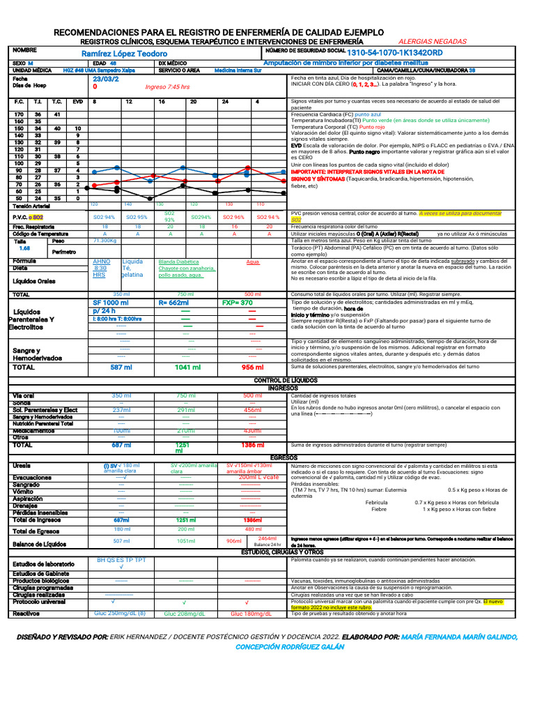 Proceso Hoja Amputación - Fernando Marin | PDF