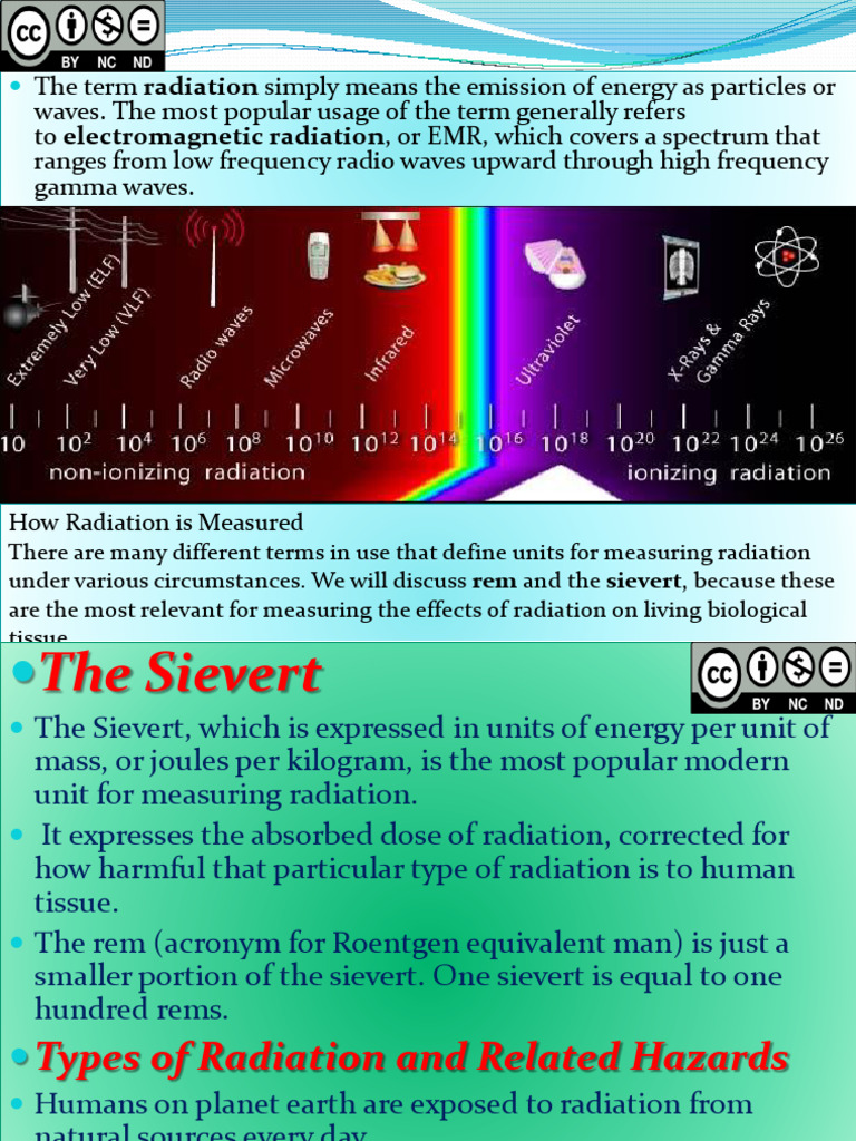 Notes On Radiation Hazards | PDF | Ionizing Radiation | Electromagnetic ...