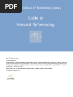 CPUT Harvard Referencing Style Manual | PDF | Books | Citation