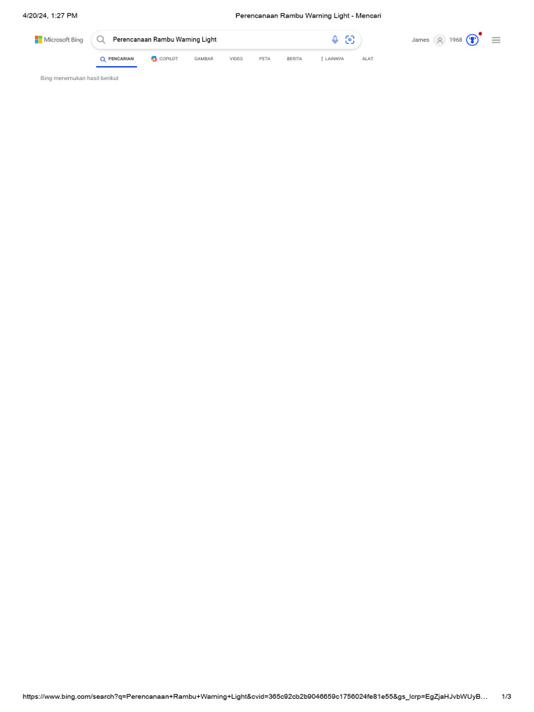 Xxperencanaan Rambu Warning Light - Mencari | PDF