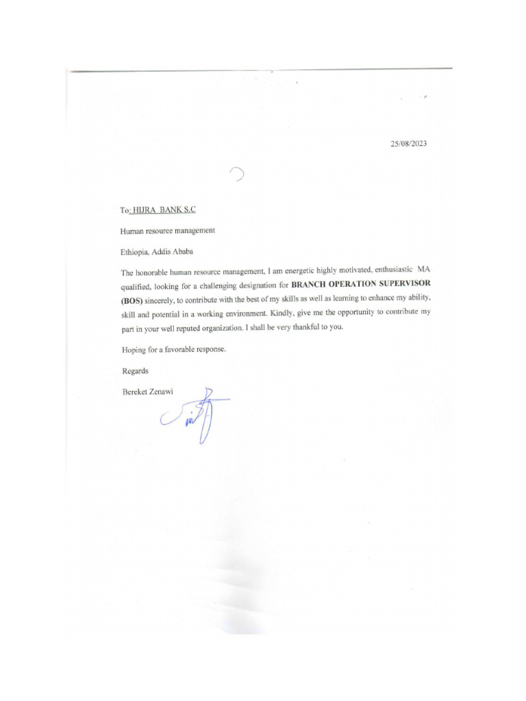 Ap Letter | PDF