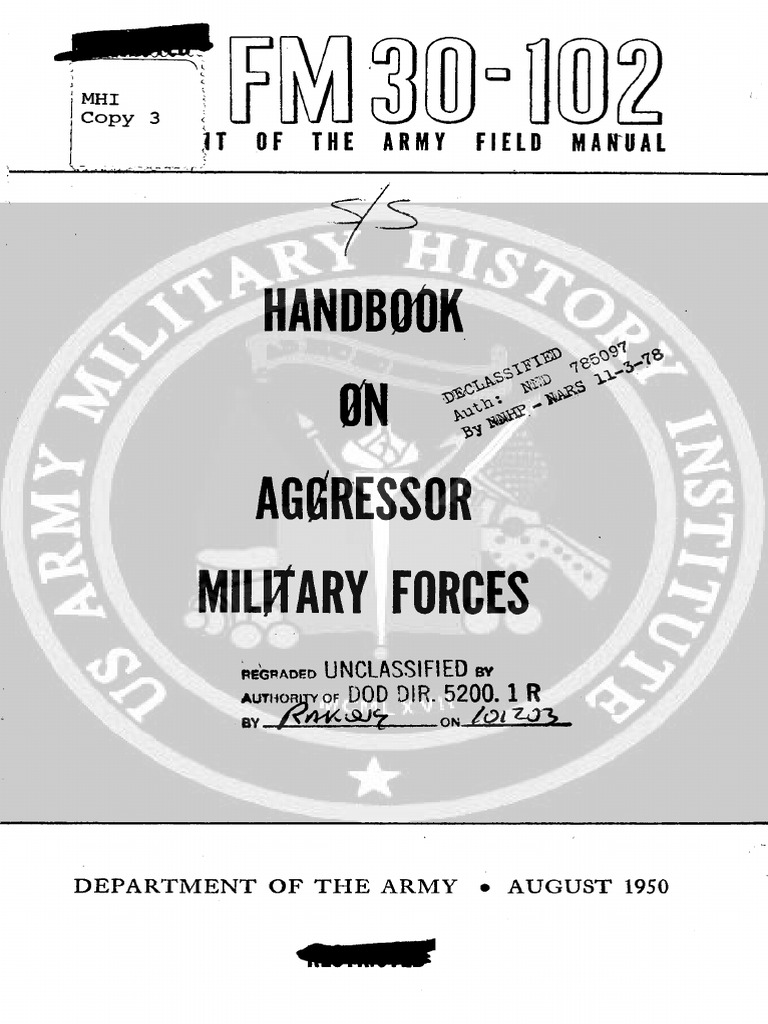 FM30 102 1950 | PDF | Division (Military) | Military