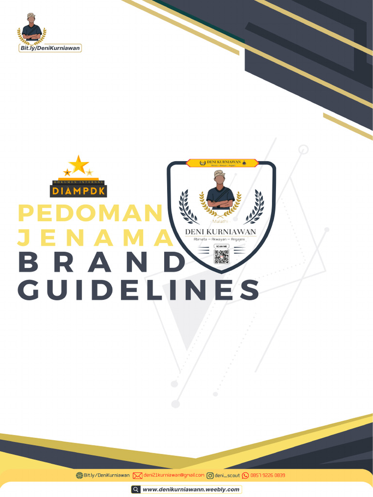 Panduan Jenama (Brand Guidelines) Pancer Aji Deni Kurniawan | PDF ...
