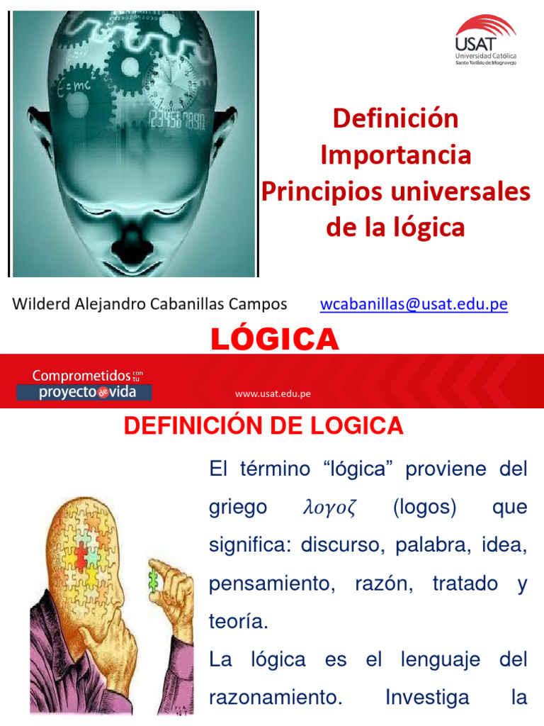 s1 Introducción A La Lógica | PDF | Principio | Lógica s1 Introducción A La Lógica | PDF | Principio | Lógica