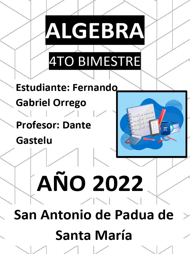 Algebra | PDF