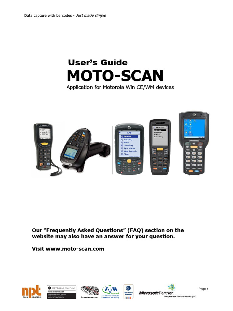 UserGuide Motoscan | PDF | File Transfer Protocol | Microsoft Windows