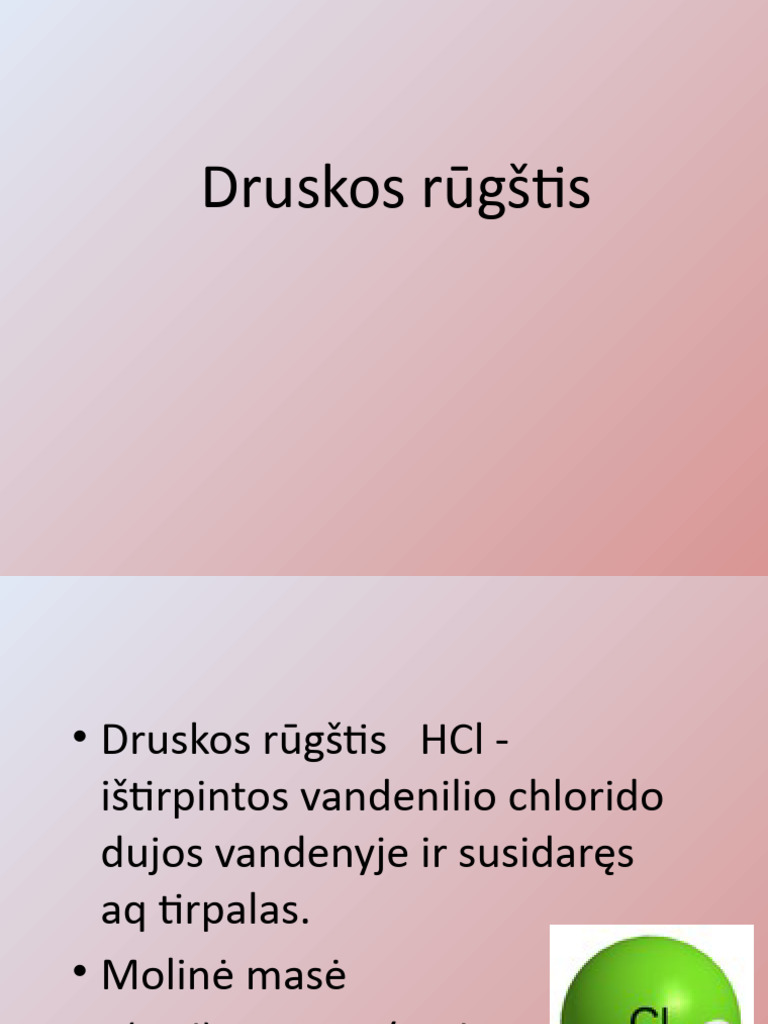 druskos rugstis ppt | PDF