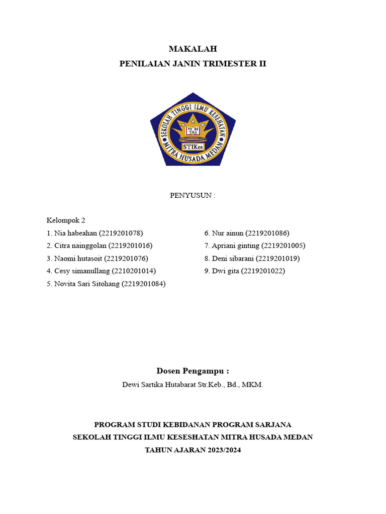 Kelompok 2 Makalah Pemeriksaan Fisik Dan Penunjang Diagnostik | PDF