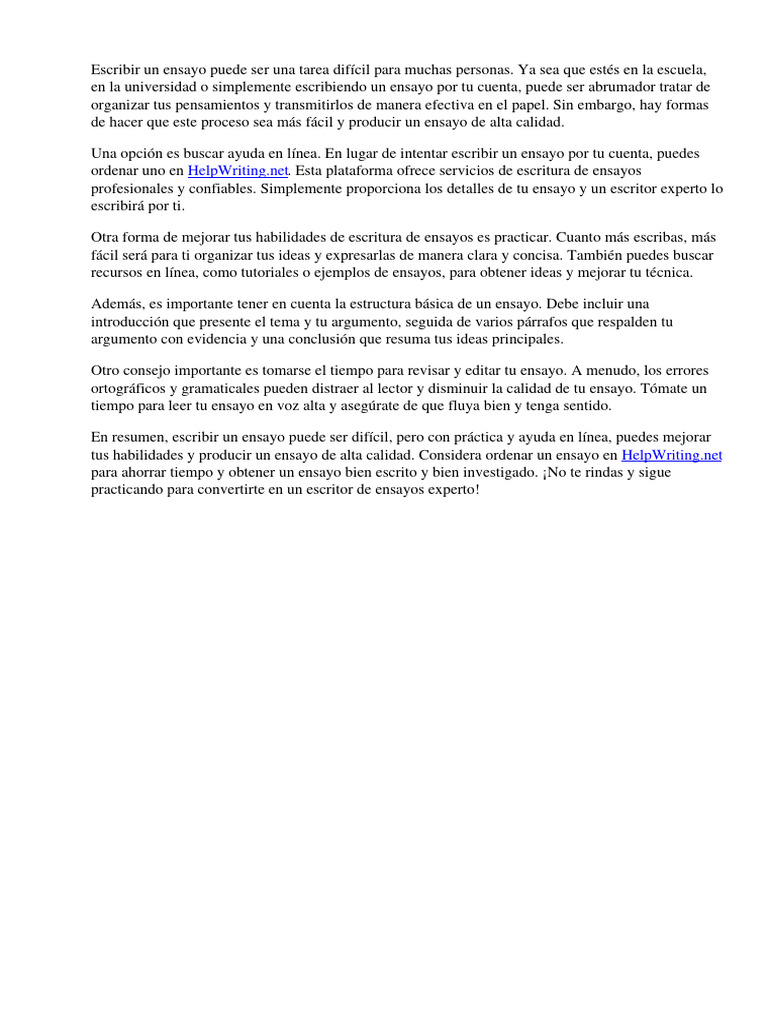 Cómo Escribir El Mejor Ensayo | PDF | Scribd | Websites Cómo Escribir El Mejor Ensayo | PDF | Scribd | Websites