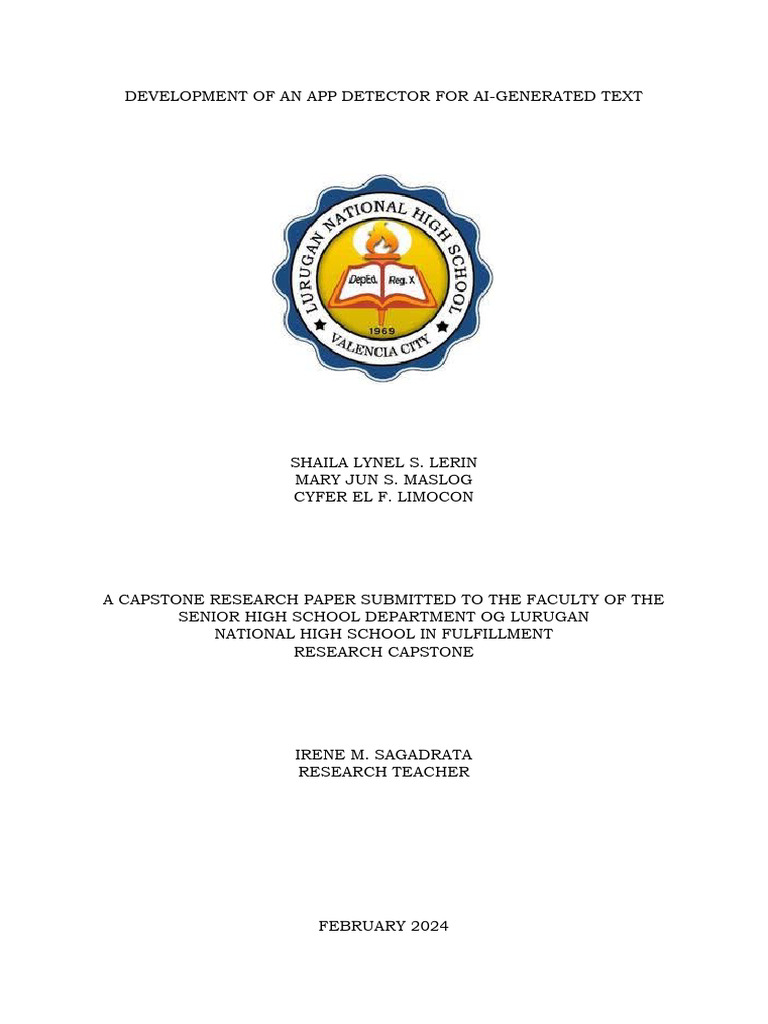 AI Capstone | Download Free PDF | Artificial Intelligence | Intelligence (AI) & Semantics