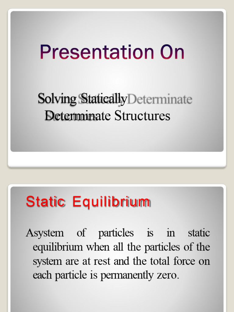 Structural Analysis 1 | PDF | Beam (Structure) | Bending