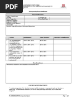 Waterproofing Inspection Report | PDF