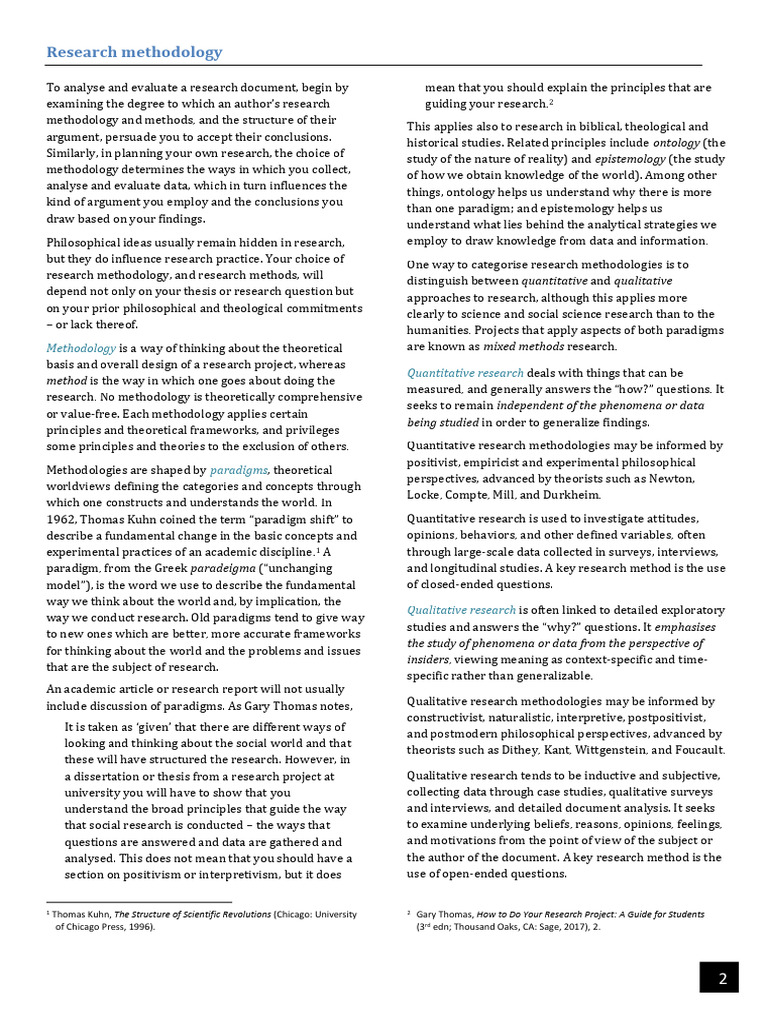 PDF 21 | PDF | Methodology | Quantitative Research