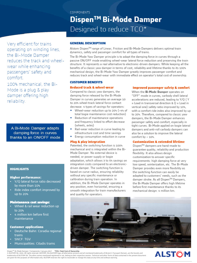 Bi Mode Dampers | Download Free PDF | Damping | Reliability Engineering