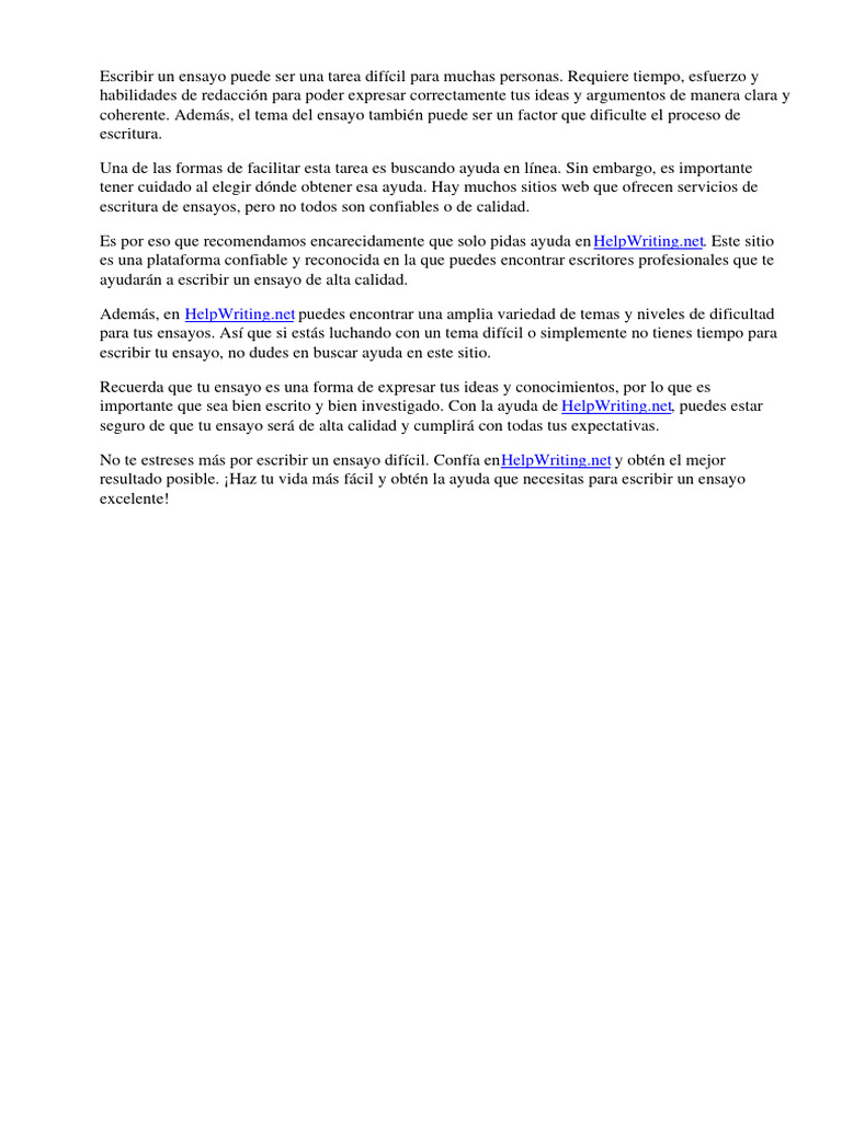 Si Fuera Invisible Ensayo | PDF | Ensayos | Software de comunicación