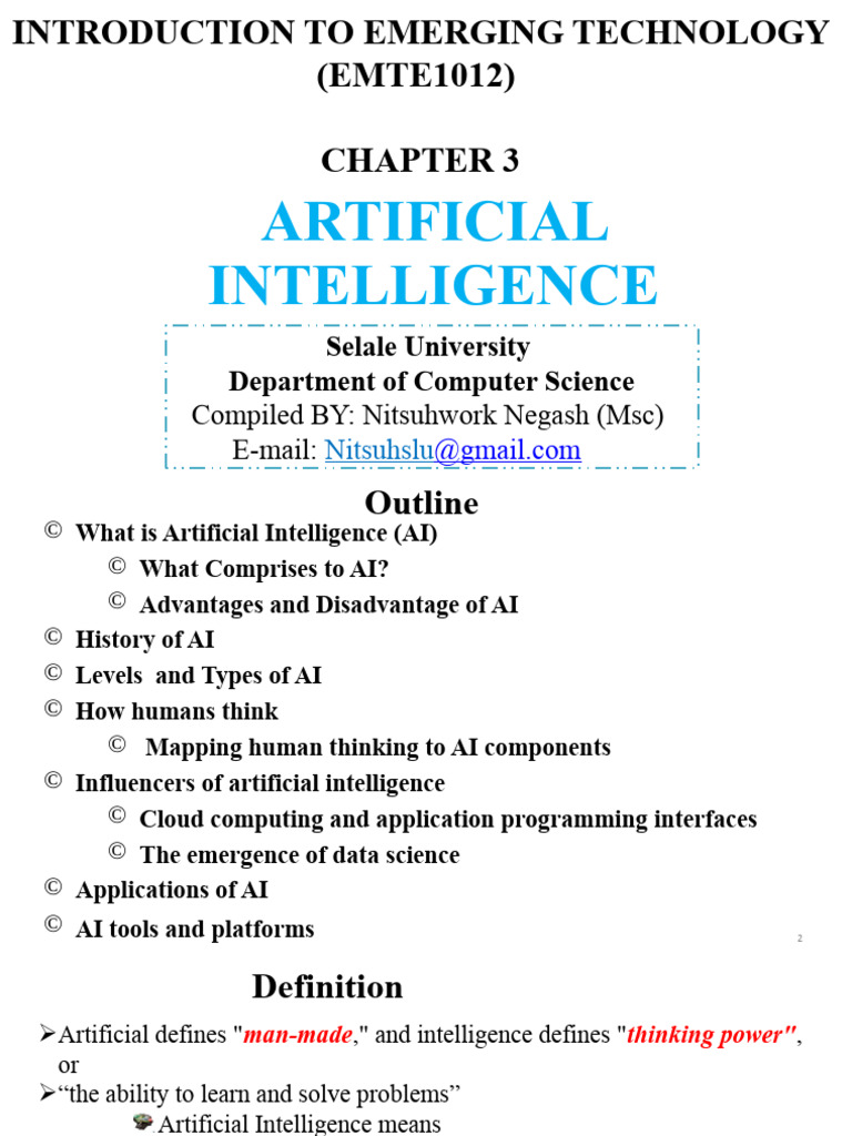 Chapter 3 AI | PDF | Artificial Intelligence | Intelligence (AI) & Semantics