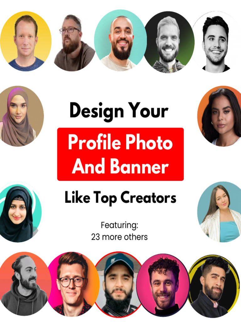 Design Your: Profile Photo and Banner | PDF | Linked In | Marketing