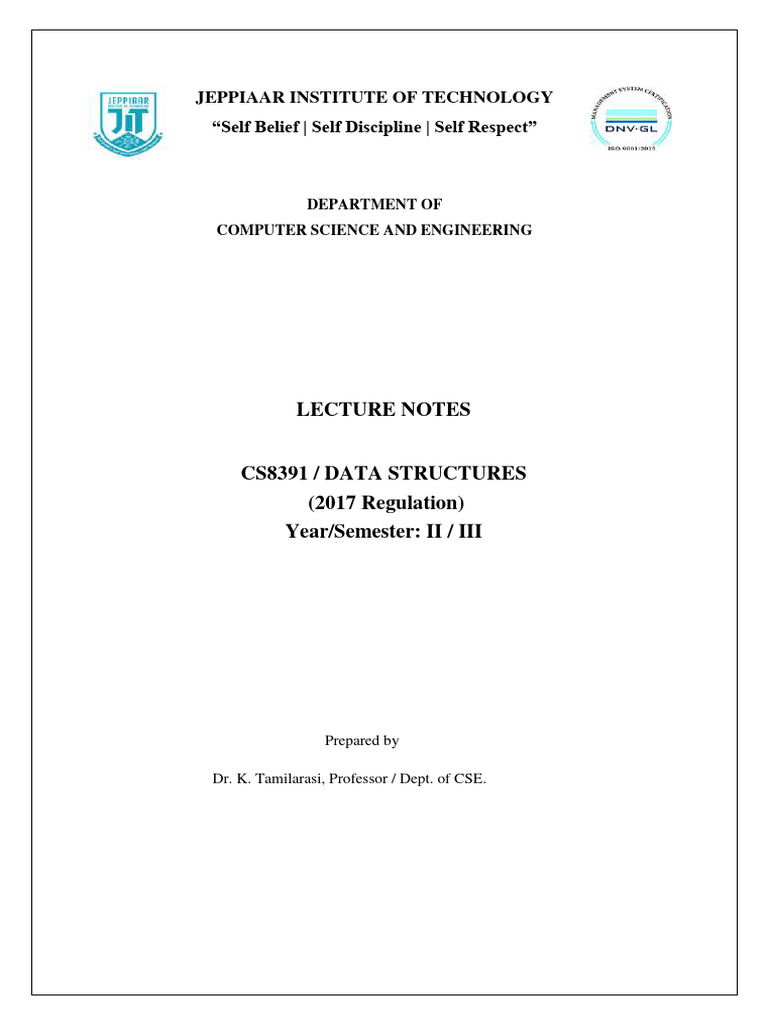 DataStructures_Unit_1 | PDF | Pointer (Computer Programming) | Data Structure