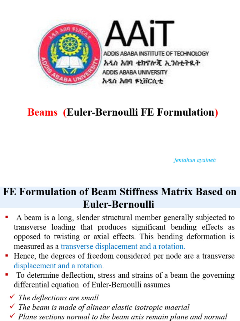 Beam | PDF | Beam (Structure) | Bending