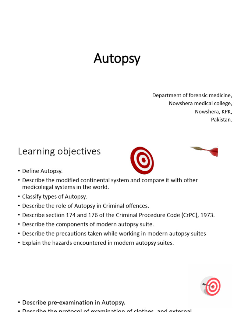 Forensic Autopsy | PDF | Autopsy | Coroner
