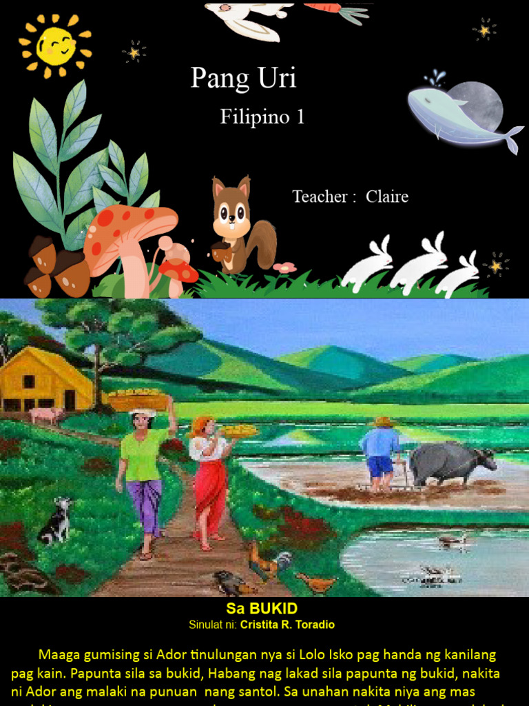 Grade 1 Pang Uri | PDF