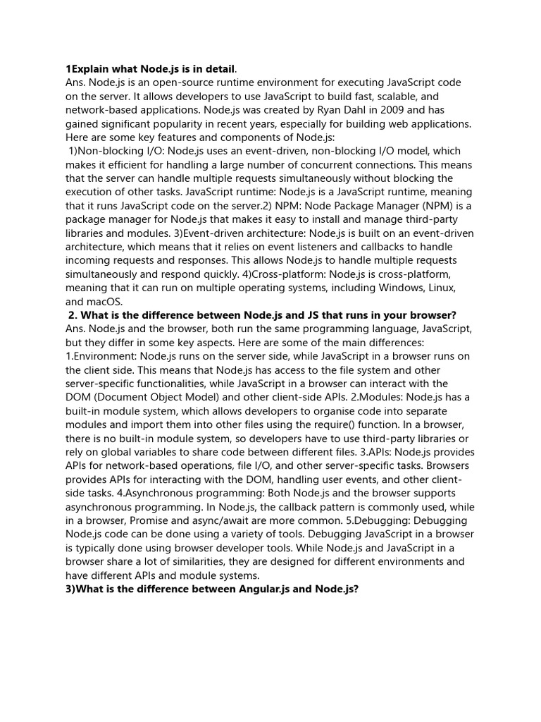 unit 1 aad | PDF | Java Script | Mongo Db