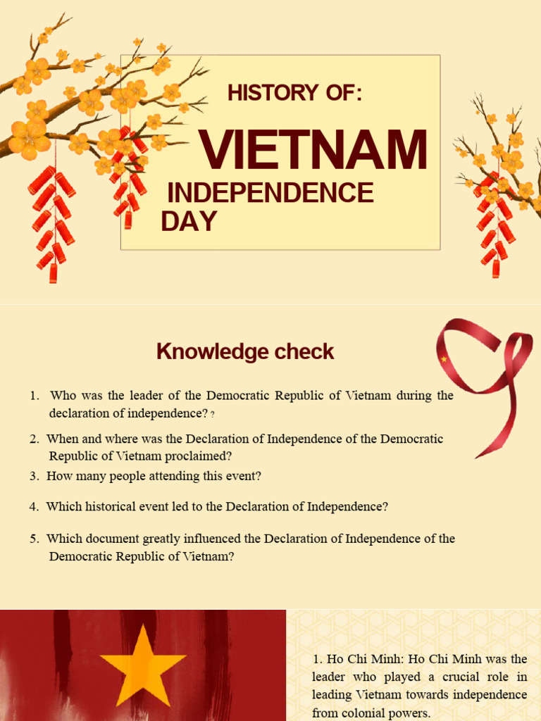 Vietnam Independence Day | PDF | North Vietnam | Vietnam