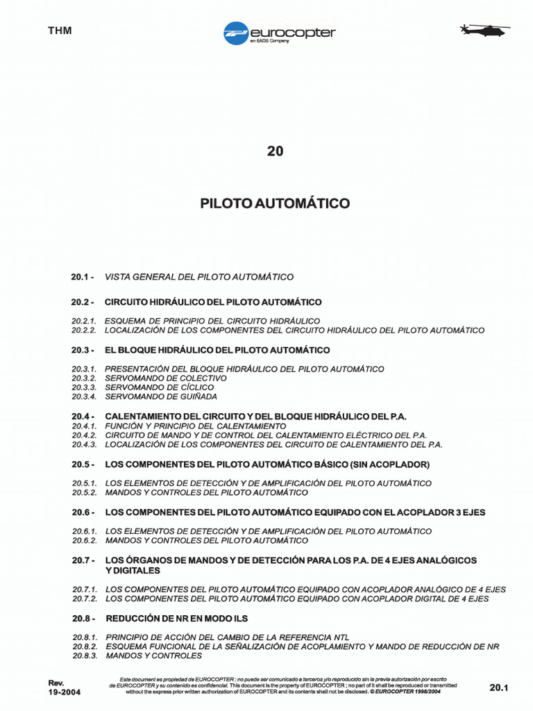 CAP 20 Piloto Automático | PDF