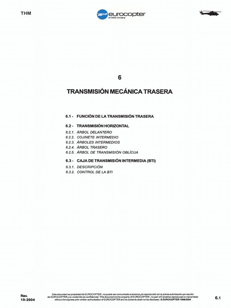 CAP 06 Transmisión Mecánica Trasera | PDF
