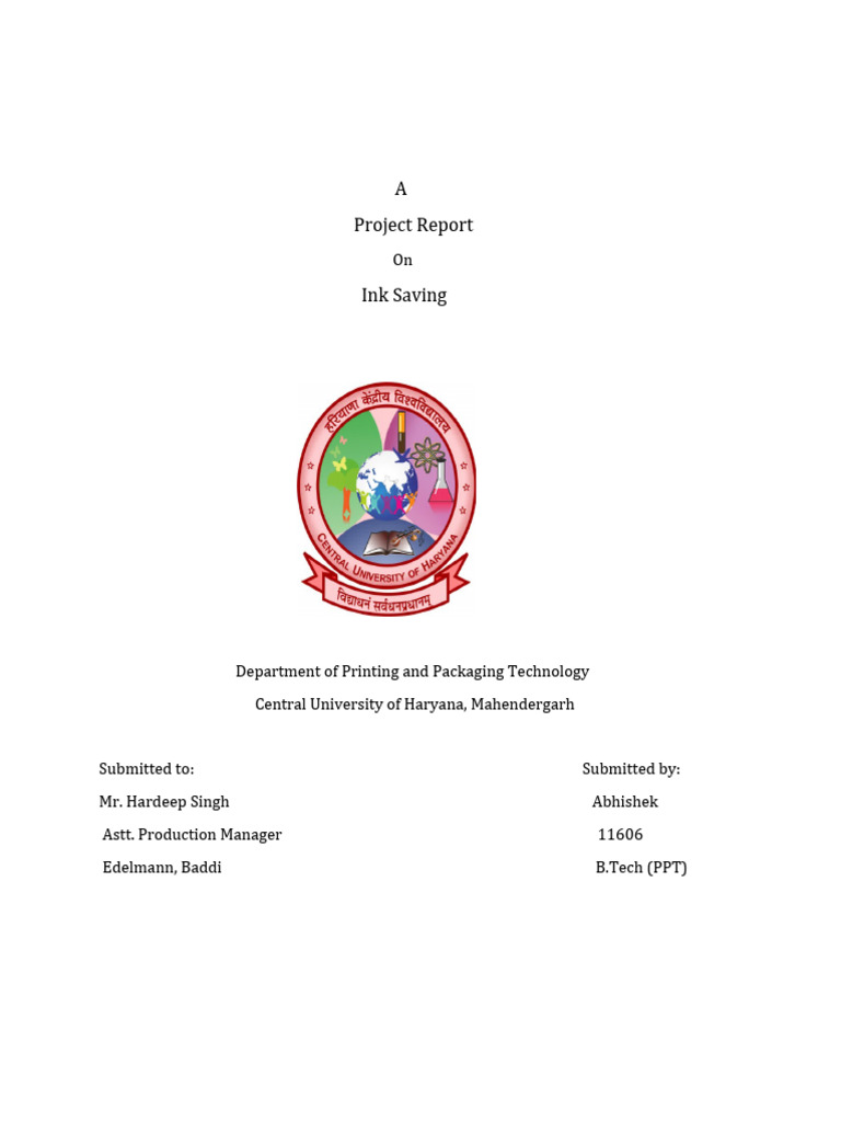 Ink Saving Techniques in Printing | PDF | Artistic Techniques | Graphic ...