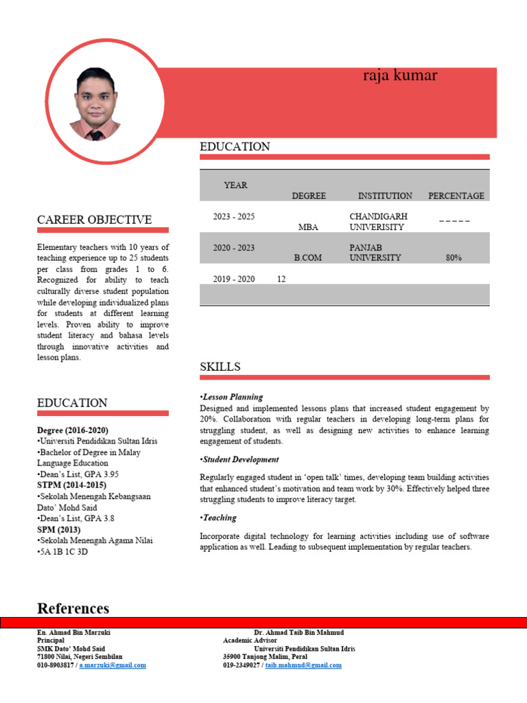 376199812-Resume | PDF | Cognition | Behavior Modification