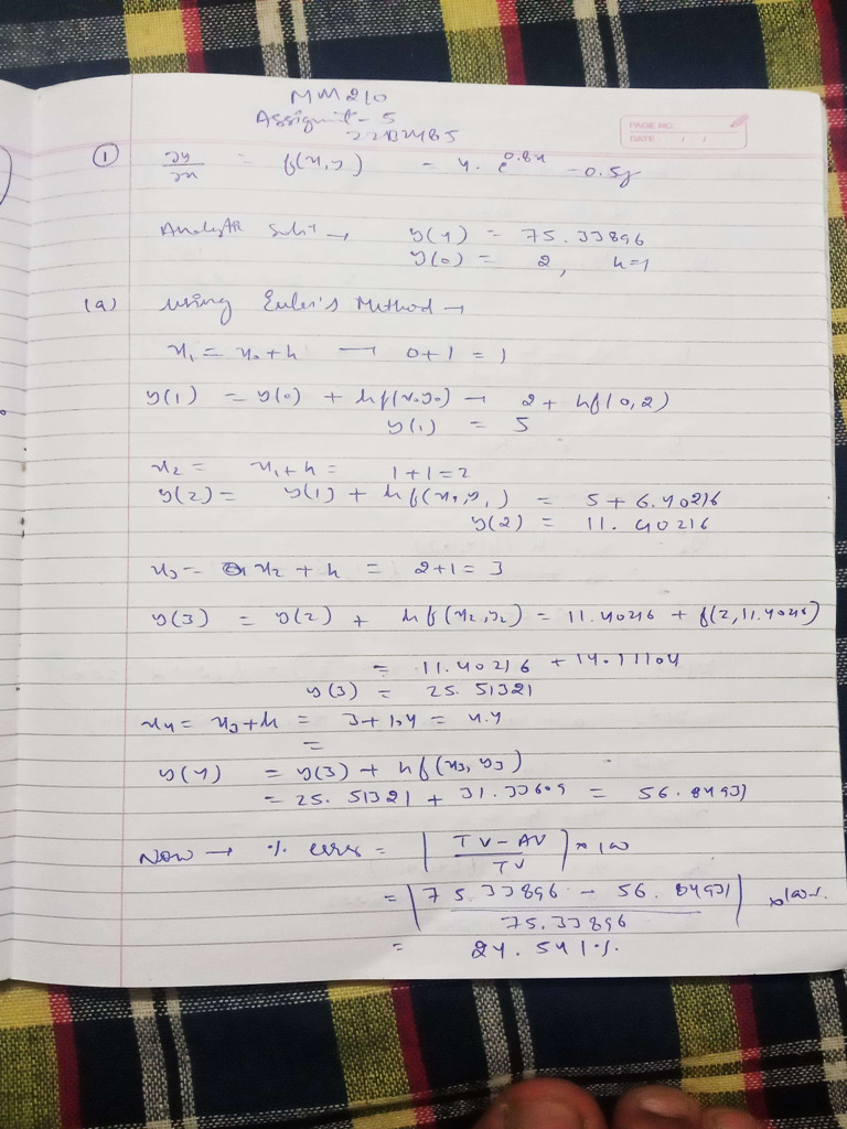 MM210 Assignment5 22b2485 | PDF