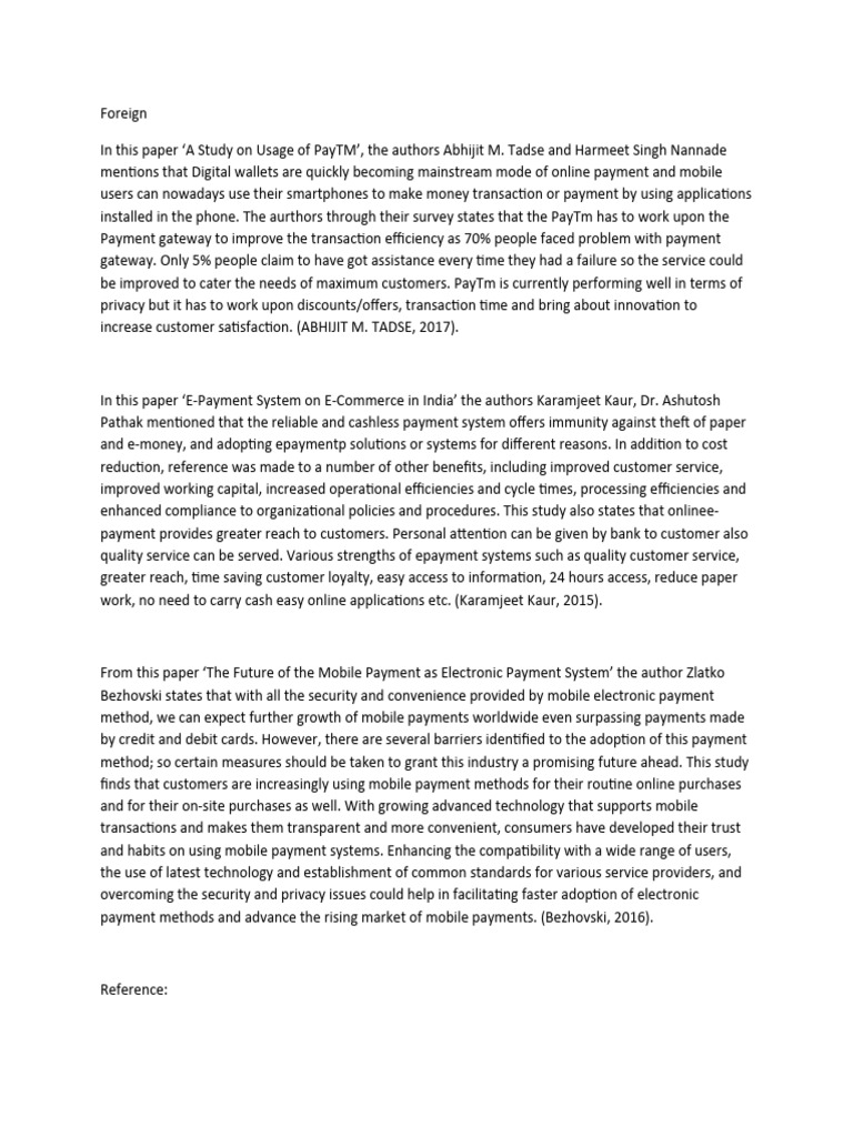Foreign-WPS Office | PDF | Payments | Payment System