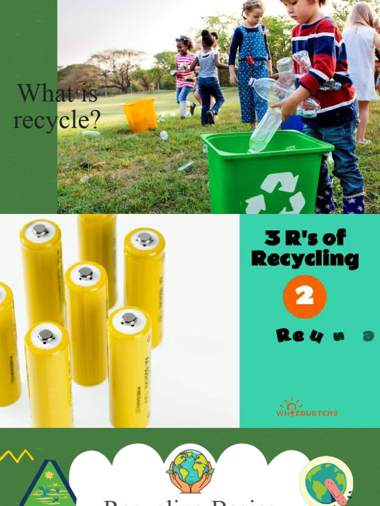 Recycle 1 | PDF | Recycling | Waste